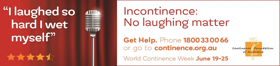 World Continence Week: Incontinence is no Laughing Matter - Active ...